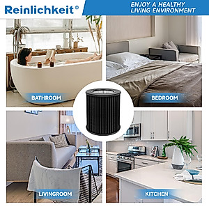 Air Mini Filter Replacement for PECO Filter Compatible with Molekule Tri-Power Air Mini and Air Mini + Air Purifiers, 3 in 1 High-Efficiency Filtration System, 2 Pack