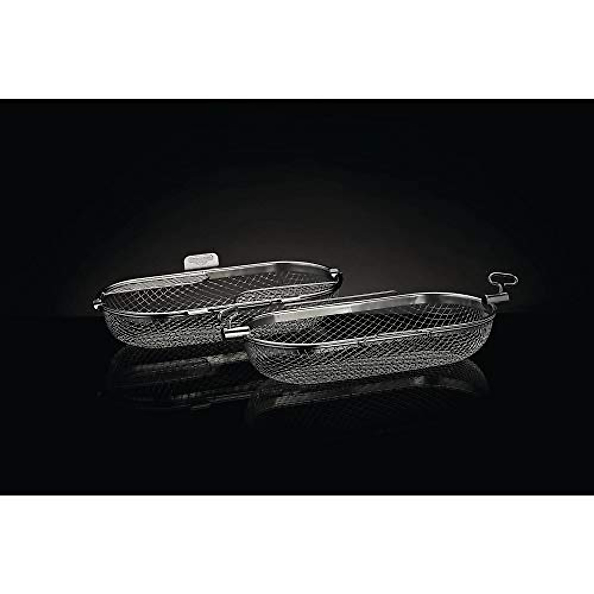 Napoleon 64000 Rotisserie Basket Grill Accessory, Stainless Steel