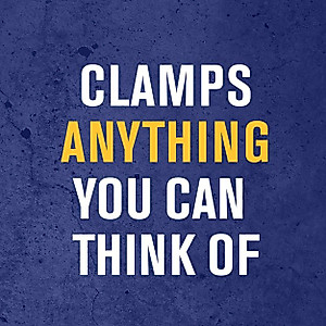 IRWIN Tools QUICK-GRIP Handi-Clamp, 4-Inch (1799213) , Blue