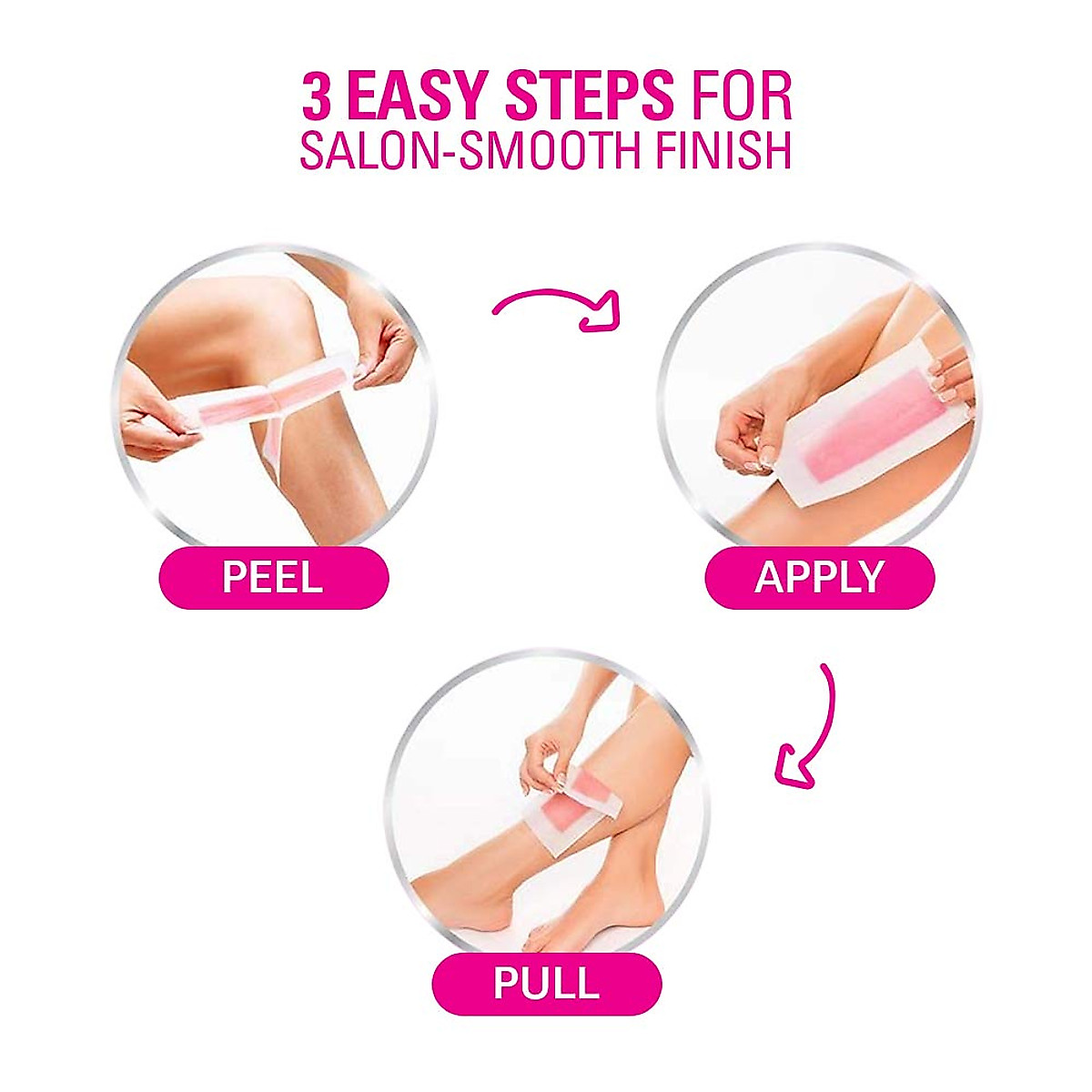 Veet Full Body Waxing Kit - Sensitive Skin (Pack of 20 Wax Strips)