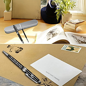 JYTAPP Funny Correctional Officer Gift Don't Make Me Use My Correctional Officer Voice Ballpoint Pen Corrections Work Pen