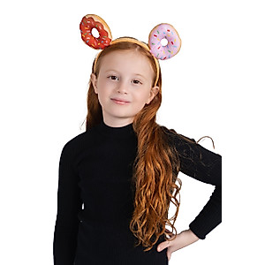 Dress Up America Donut Headband - The Perfect Donut Party Supplies Or Doughnut Costume Accessories