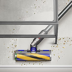 Dyson V15 Detect Cordless Vacuum Cleaner, Yellow/Nickel