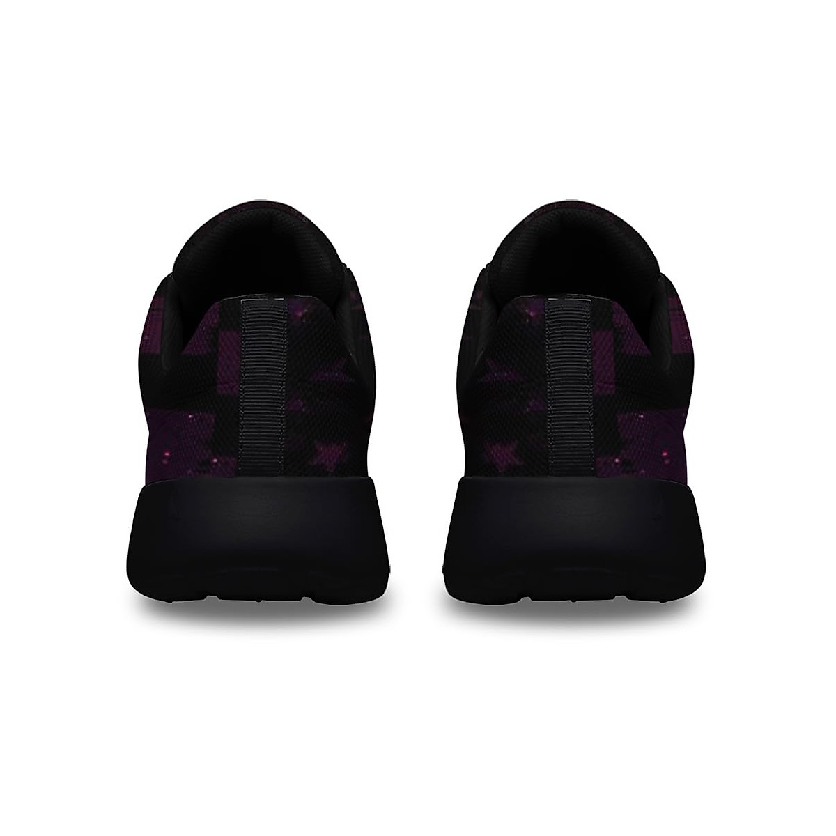 Breast Cancer Awareness in October We Wear Pink Shoes Women Fashion Running Sneakers Breathable Casual Sport Tennis Shoes Black Size 8.5