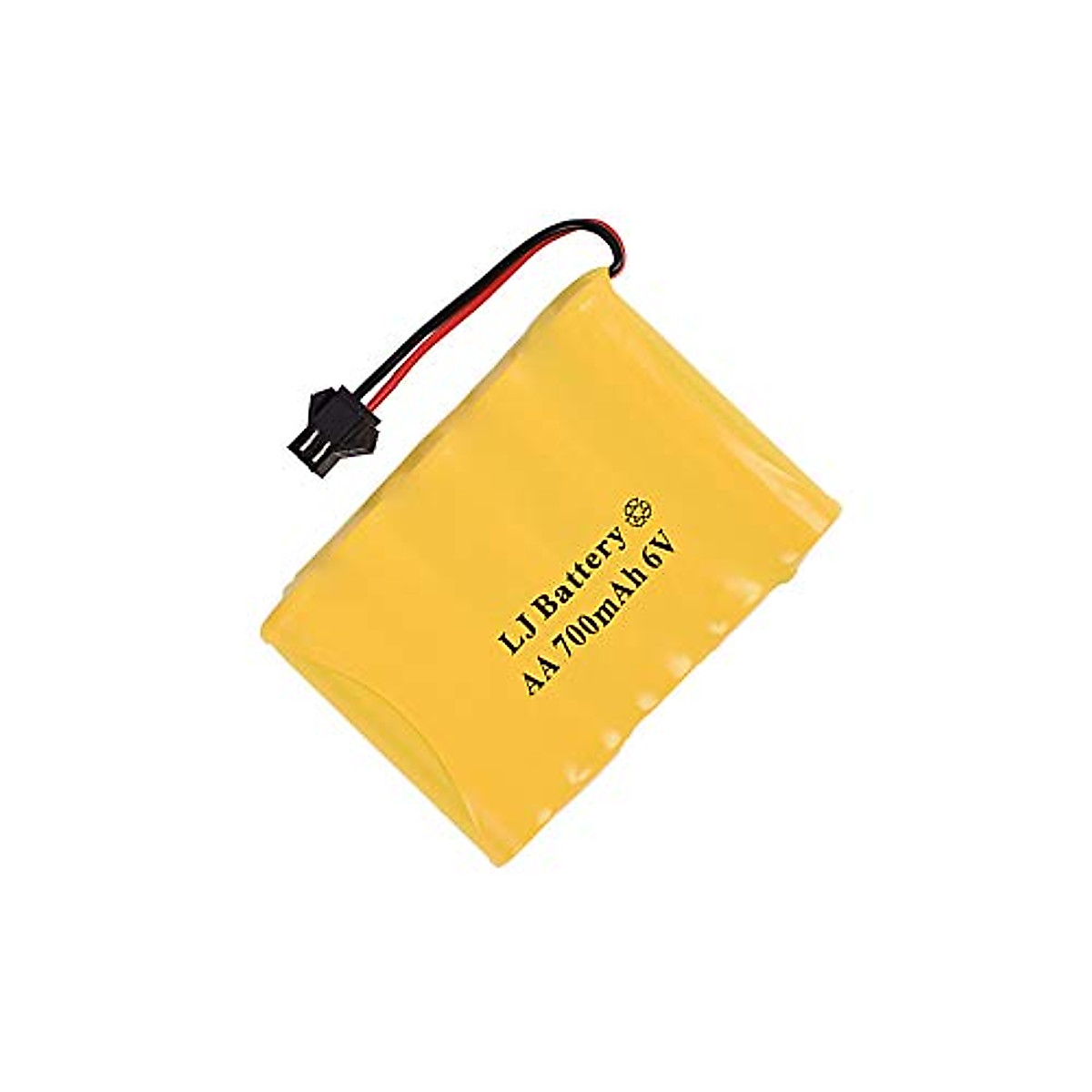 Parts & Accessories 6v 700mah AA NI-CD Battery Remote Control Electric Toys car Ship Robot Rechargeable AA 6V 700 mah high Capacity Battery Toy Part - (Color: Light Grey)