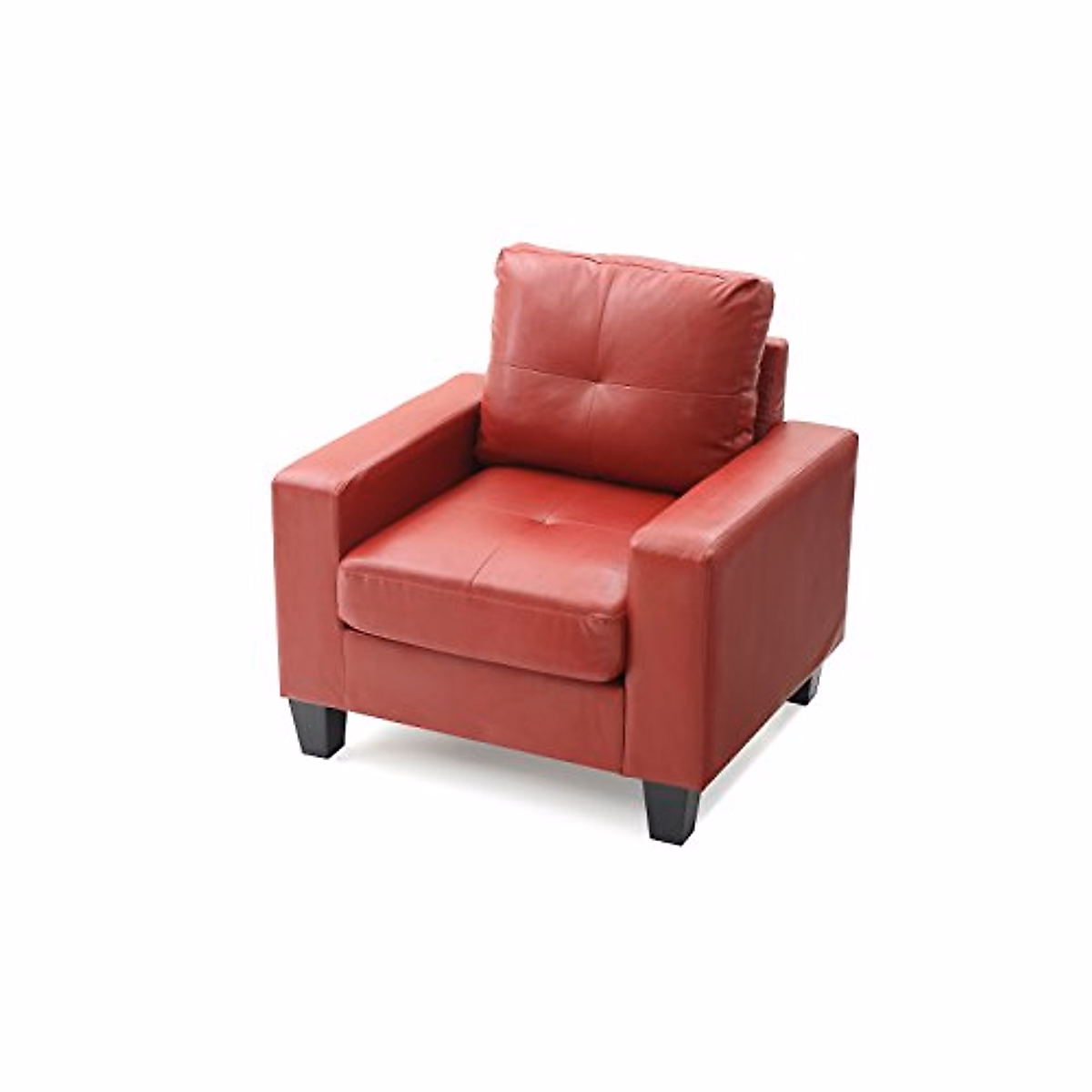 Glory Furniture Newbury Club Chair Red