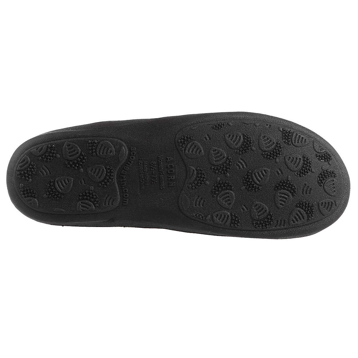 Acorn Women’s Chinchilla Bootie Slipper, Plush Faux Fur with a Multi-Layer Memory Foam Footbed And A Rubber Sole.