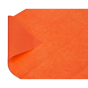 Papyrus 8 Sheet Orange Tissue Paper for Halloween, Thanksgiving, Birthdays and All Occasions
