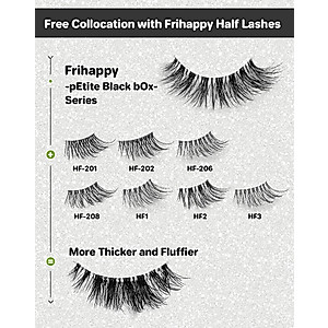 Eyelashes Lashes False Eyelashes Natural Eyelashes Wispy Lashes Mink Lashes False Eyelashes Natural 6 Pairs Frihappy DW6-Sexy