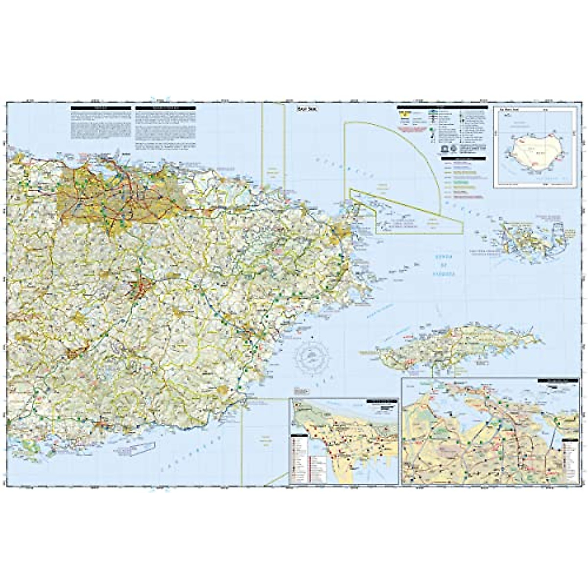 Puerto Rico Map (National Geographic Adventure Map, 3107)