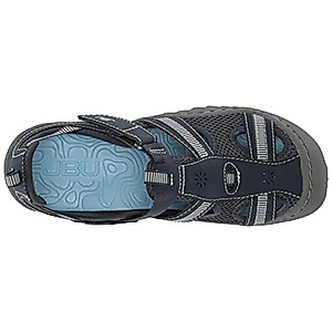 JSport by Jambu womens Regal Water Ready Flats Sneaker, Blue, 8.5 US