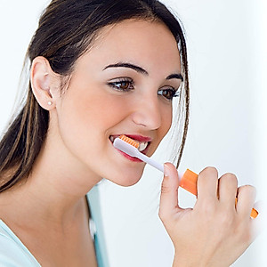 6 Pieces Travel Toothbrush Mini Travel Toothbrush Kit Folding Toothbrush Comes with a Toothbrush Box for Travel, Camping, School, Home, Business Trip (Gold, Black)