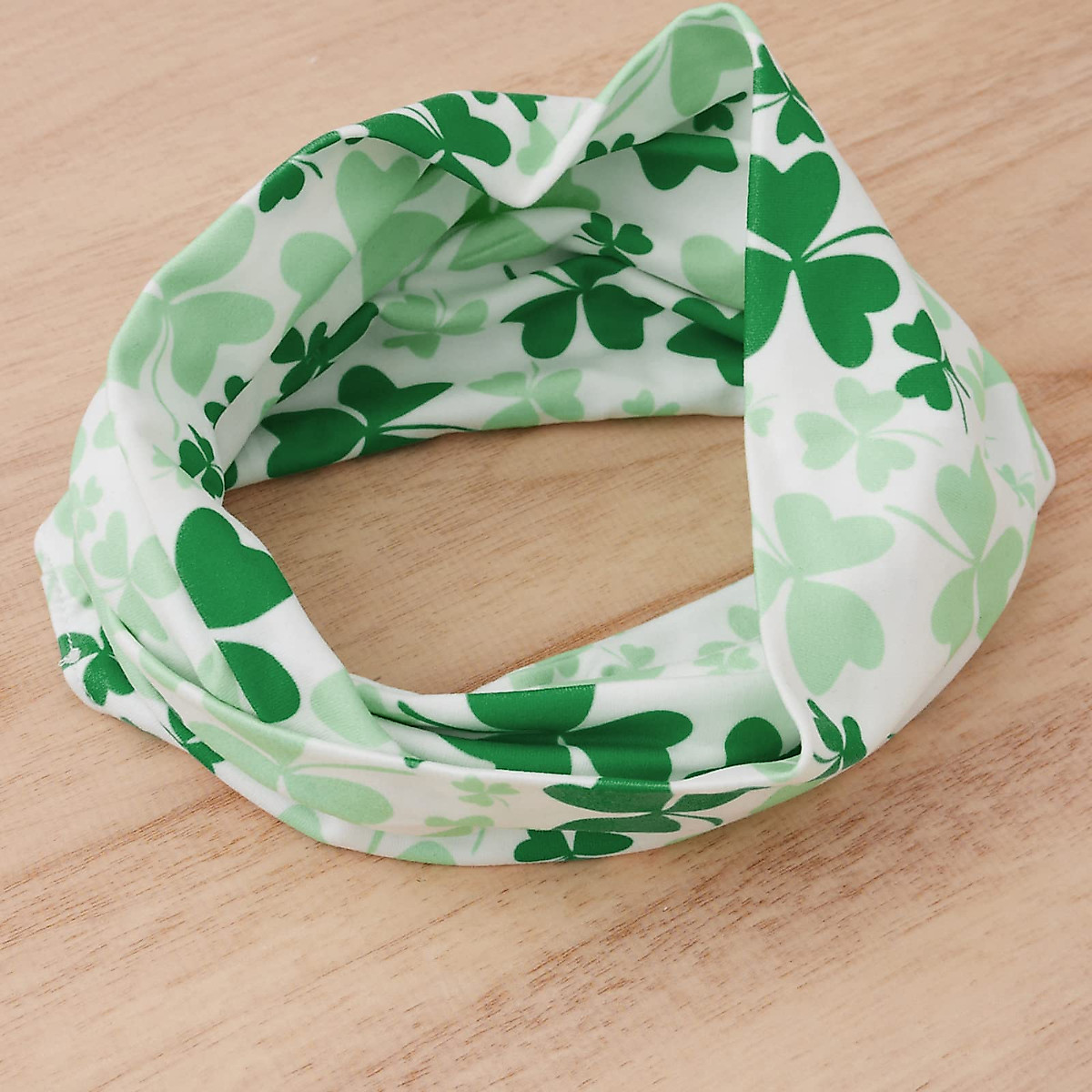 XFGLCK Toddler Kids Baby Girls St.Patrick's Day Outfits Flare Tunic Long Sleeve Dress Shirt Shamrock Print Pants Scarf Sets (Green St.Patrick's day outfits, 12-18 Months)