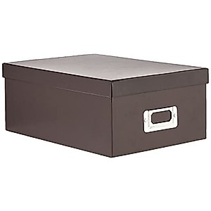 Pioneer Photo Albums B-1S/DB B-1S Photo Storage Box, Dark Brown