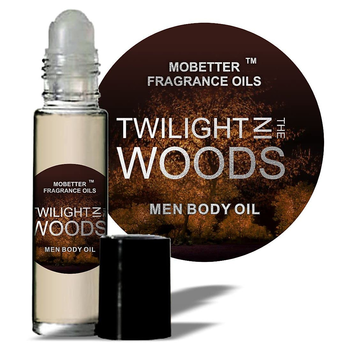 MOBETTER FRAGRANCE OILS Twilight In The Woods Men Cologne Body Oil 1/3 oz roll on