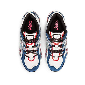 ASICS Women's Gel-Kayano 5 360 Shoes, 7.5, Cream/Piedmont Grey