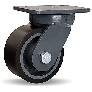 Hamilton (S-SEC-63DB70) 6x3 Super Endurance Kingpinless Swivel Caster Duralast XC