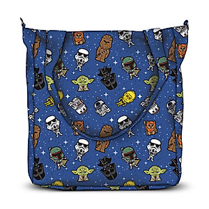 JuJuBe New! Be Light - STAR WARS™ Galaxy of Rivals, Tote, Large Baby Diaper Bag w/Changing Pad, Travel Bag for Boy or Girl, Lightweight Backpack for Baby Essentials, Baby Bottles, Diapers, Pacifiers