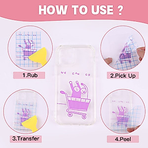 HTVRONT Transfer Tape for Vinyl - 6" x 50 FT Blue Alignment Grid Clear Transfer Paper - Application Vinyl Transfer Tape Roll for Self Adhesive Vinyl for Signs Stickers Decals Walls Doors & Windows