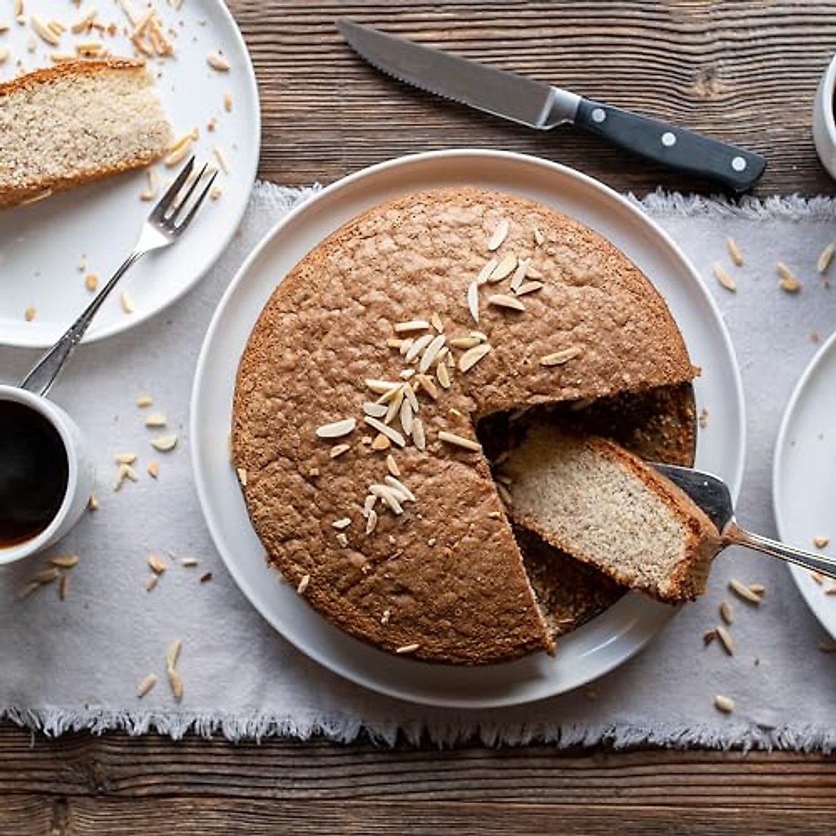 Yupik Slivered California Almonds, 35.2 Ounce, Chopped Raw Blanched Almonds, Gluten-Free, Kosher, Raw, Good Source Of Protein, Fiber, Iron & Calcium, Low In Carb, Pack of 1