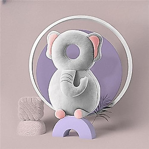 YAMIELO Baby Head Protector, Baby Head Protector Backpack, Baby Backpack Head Protection Pillow, Baby Head Protector for Baby Walking and Crawling, Super Soft (F)