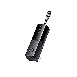 Anker Portable Charger, 511 Power Bank (PowerCore Fusion 5K), 2-in-1 Hybrid Charger, 5,000mAh 20W Power Delivery for iPhone 14/13, Samsung S22/S21, Google Pixel, Apple Watch, AirPods, and More