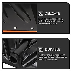 Snow Shovel Replacement Blade Snow Shovel Head Replacement: Snow Shovel Attachment Ash Scoop Dustpan Coal Shovel Plant Shovel for Gardening Home Ice Shovel