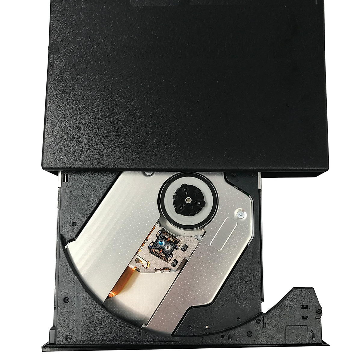 VSVABEFV External USB Blu Ray Drive, Ultra-Slim BD/CD/DVD-ROM CD/DVD-RW Blu Ray Burner Player Rewriter for Laptop/MacBook/Desktop, Portable Blu-Ray Drive Compatible with Windows XP/7/8/10/X MacOS