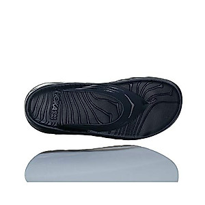Hoka ONE ONE Women's Ora Recovery Flip 2 Sandals, Black, Size 9.0