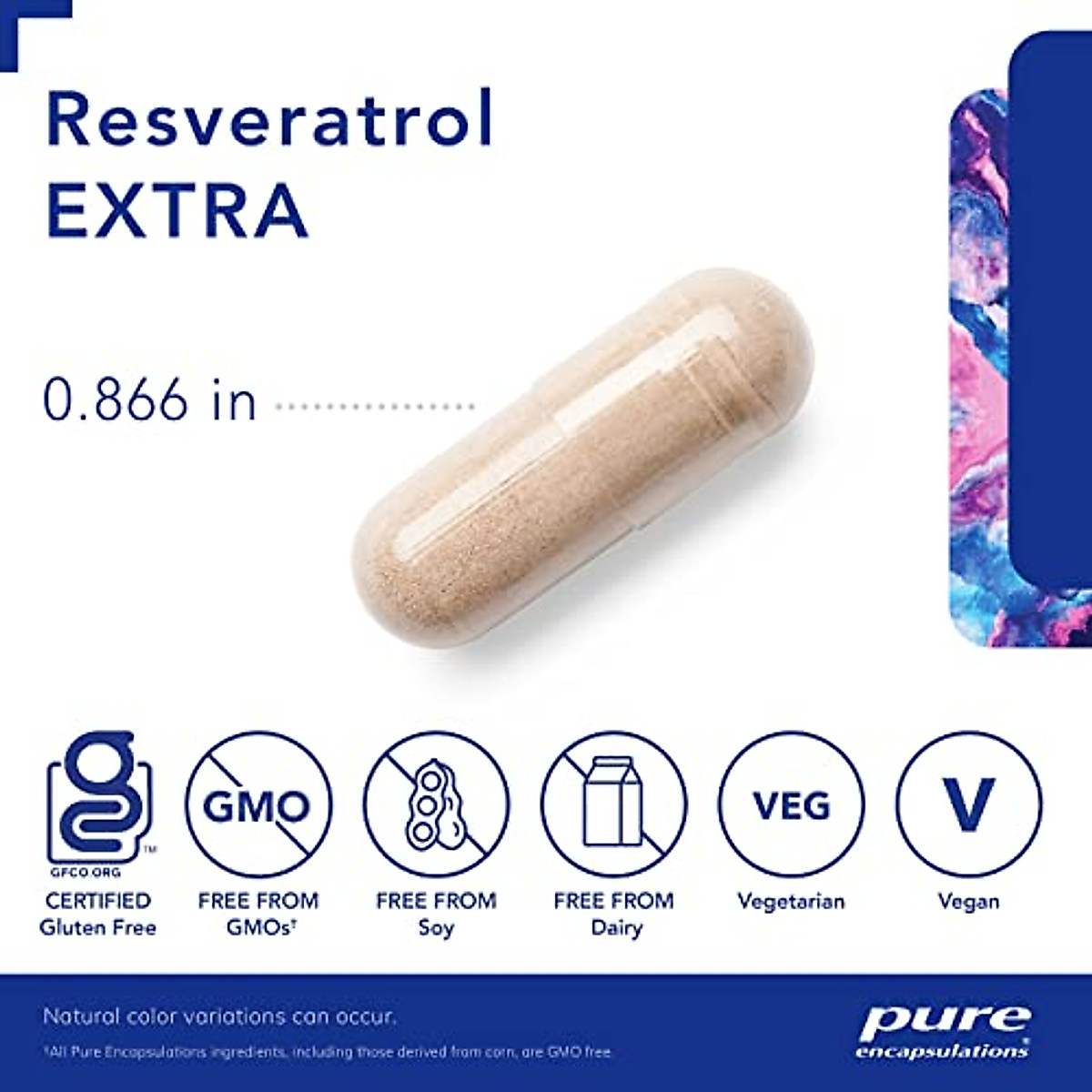 Pure Encapsulations Resveratrol Extra | Supplement to Support Healthy Cellular and Cardiovascular Function* | 120 Capsules
