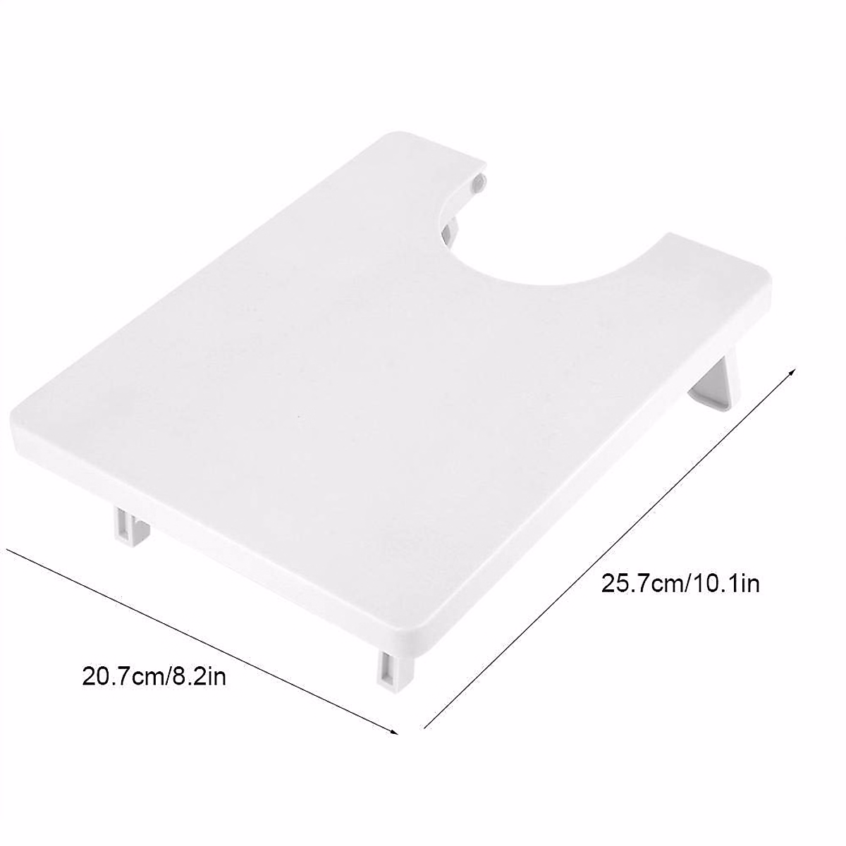 Maxmartt Mini Sewing Machine Plastic Extension Table Board 10.1 X 8.2inch Household DIY Craft Accessories