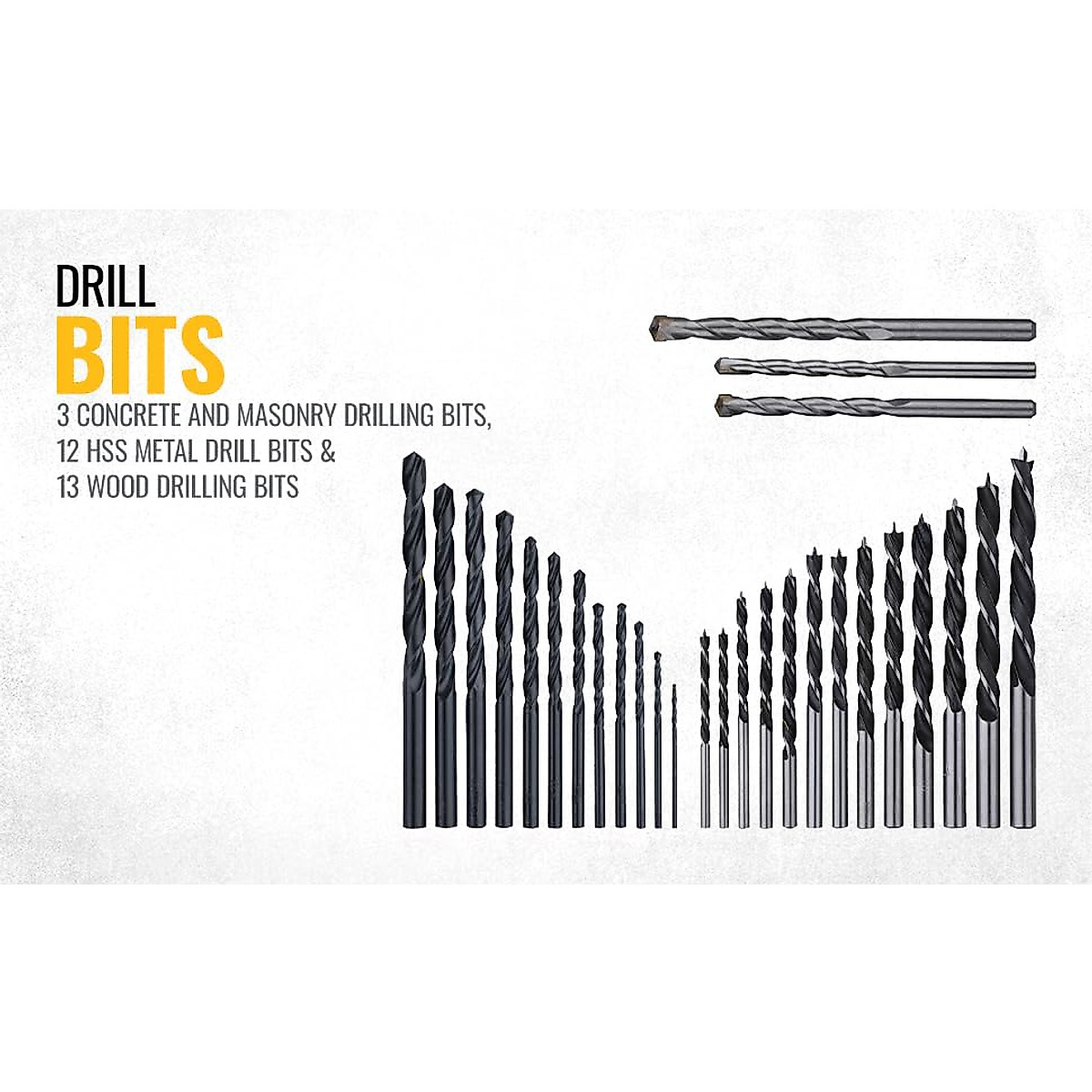 DEWALT DT71563-QZ Combination Drill BIT Set 100 Piece Set