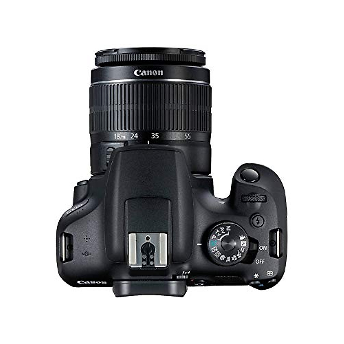 Canon EOS 2000D (Rebel T7) Digital SLR Camera with 18-55mm DC III Lens Kit (International Model) Professional Accessory Black