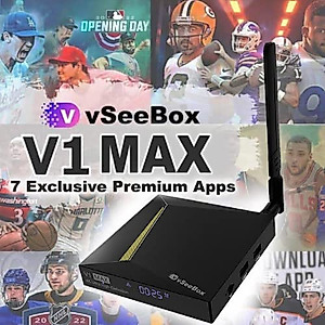 New 2023 vseeBox v1max with Backlit Android TV Box (4GB RAM + 32GB ROM) Fast Delivery 3 Days