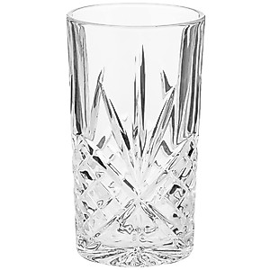 Godinger Dublin Crystal Highball Glasses, Set of 12