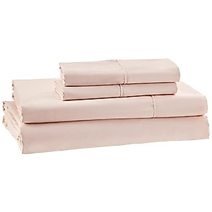 Amazon Aware 100% Organic Cotton 300 Thread Count Sheet Set - Blush, King