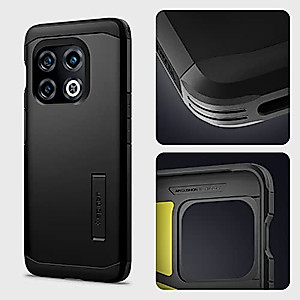 Spigen Tough Armor Designed for OnePlus 10 Pro 5G Case (2022) - Black