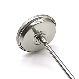 9815 & 62538 Accurate Grill Thermometer Replacement for Weber Genesis Silver B/C, Genesis Gold B/C, Genesis 1000-5500 Series, Temperature Gauge with a 5” Prong, Thermostat for Weber Gas Grill