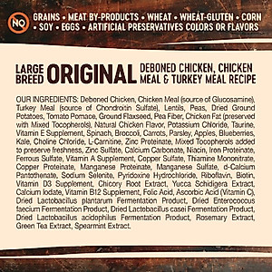 Wellness CORE Natural Grain Free Large Breed Original Dry Dog Food, 24 lbs