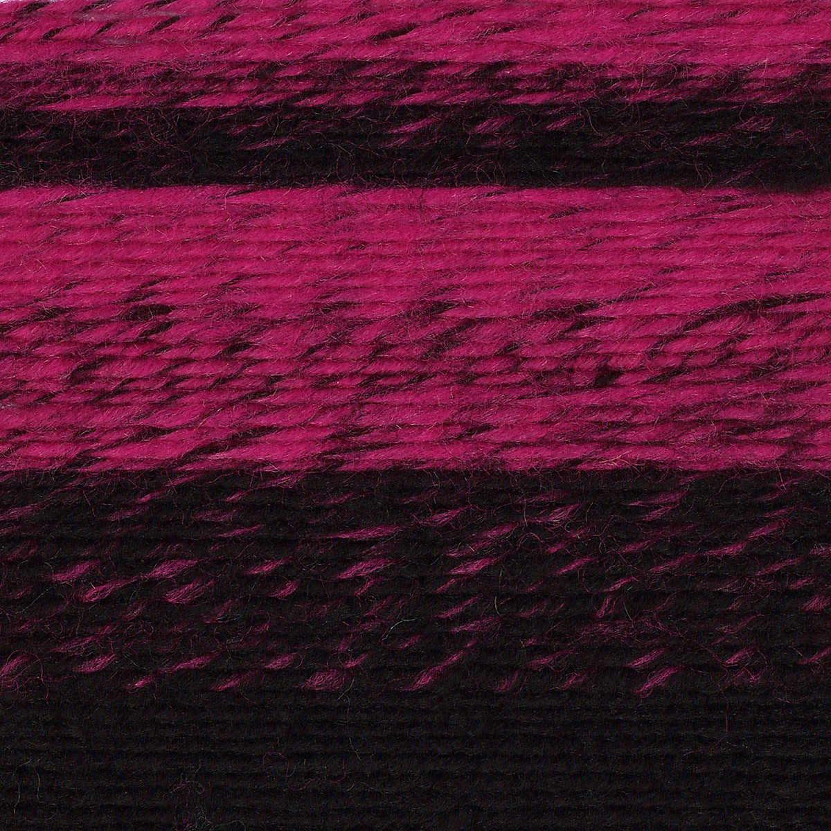 (3 Pack) Lion Brand Yarn Scarfie Bulky Yarn, Black/Hot Pink