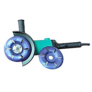 125mm Diameter 22mm Bore Metal Cow Cattle Hoof Trimming Cutter Livestock Sheep Foot Trimmer Disc Plate-Blue