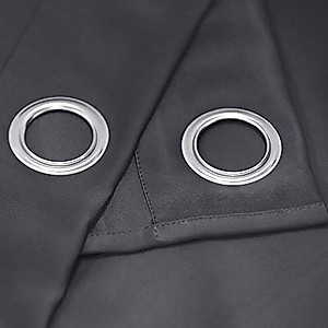 Furinno Collins Curtain 52x84 inches Dark Grey