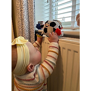 Little Sport Star Soccer for Babies | Suitable from Birth to 2 Years Old | Great First Soccer Ball | Inspire and Play | Extra Sensory Features for Babies and Infants | Part of The Collection