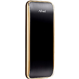 Alfred DB2 Smart Door Lock Deadbolt Touchscreen Keypad, Pin Code + Bluetooth, Up to 20 Pin Codes (Gold)
