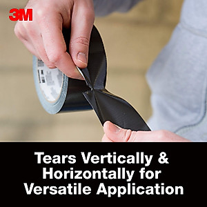 3M 3960-BK Duct Tape, 60 Yards, Black