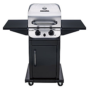 Char-Broil 463673519 Performance Series 2-Burner Cabinet Liquid Propane Gas Grill, Stainless Steel