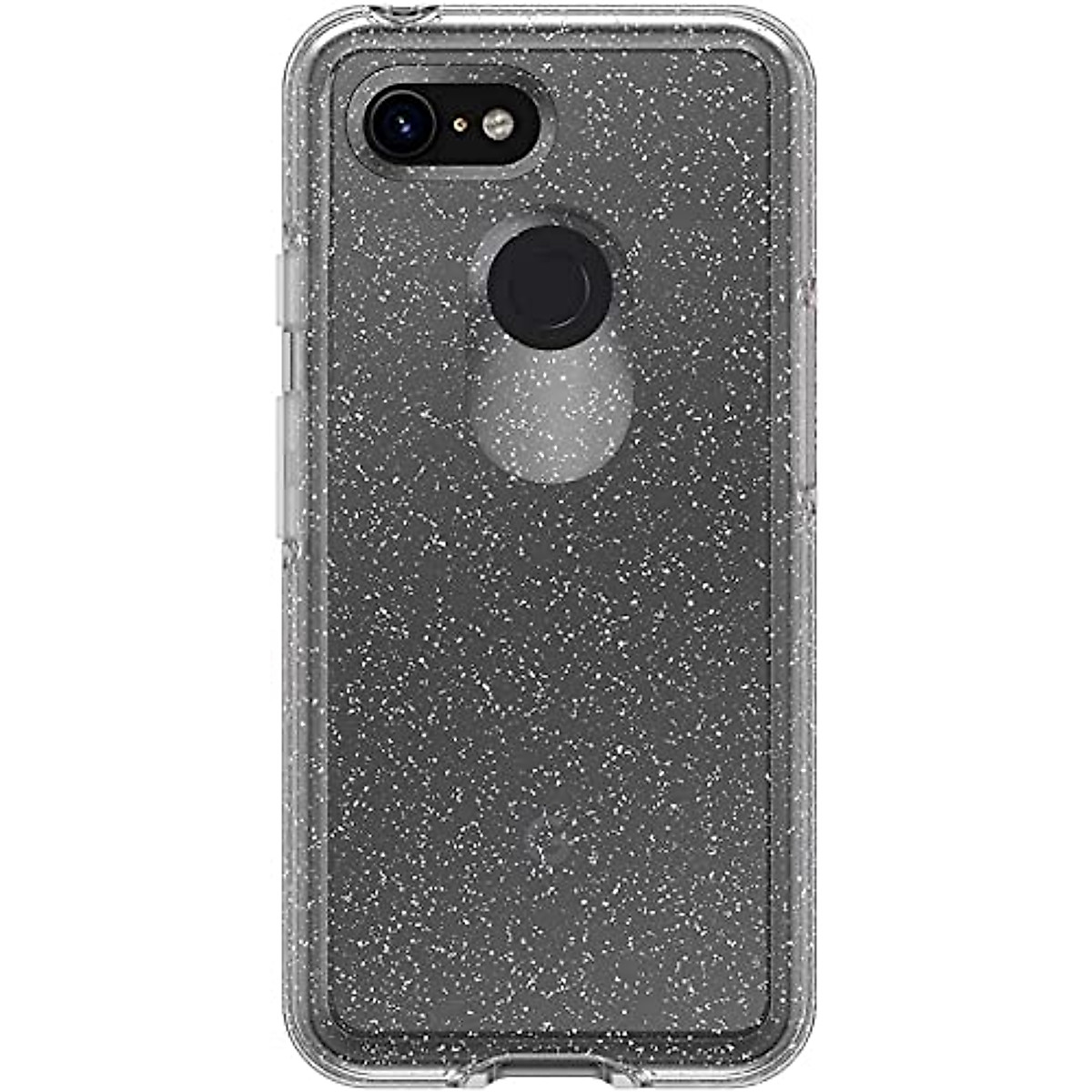 OtterBox Symmetry Clear Series Case for Google Pixel 3 XL - Non-Retail Packaging - Stardust (Silver Flake/Clear)