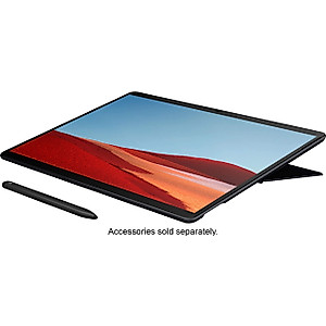 Microsoft Surface Pro X 13in Microsoft SQ1 8GB RAM 128GB SSD Wi-Fi + 4G LTE Black (Renewed)