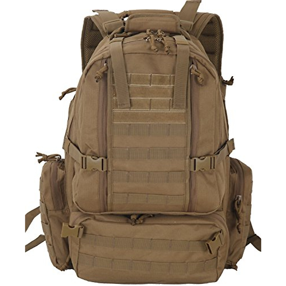 Explorer Large Backpack 22 Inches Detachable Pistol Waist Pouches B12-CT,Tan