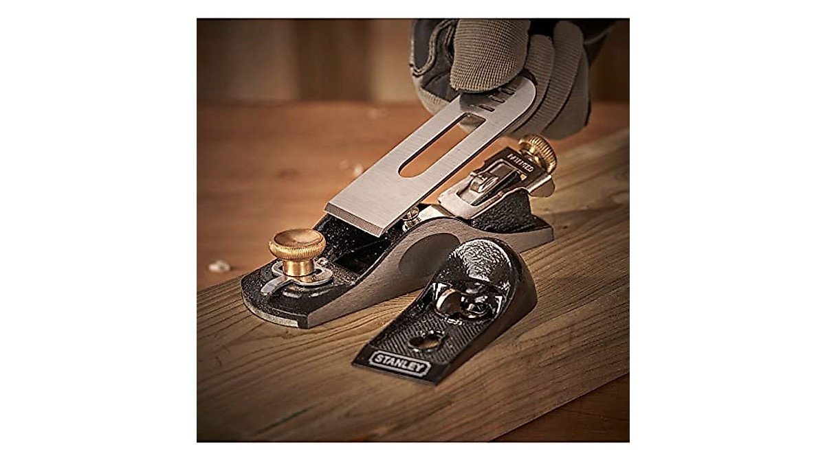 Stanley 6.1/4" Block Plane - Adjustable & Precision Finishing